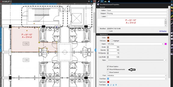Show All Measurements (Area and Perimeter) in Bluebeam Revu - Hagen ...